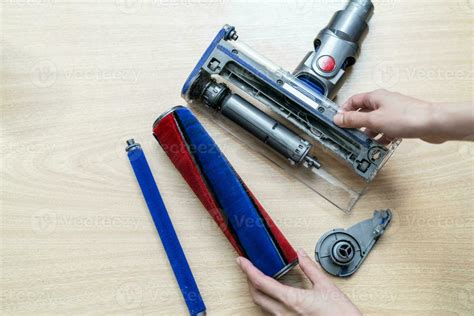 Vacuum Cleaner Disassembled For Repair Malfunctioning 32710190 Stock