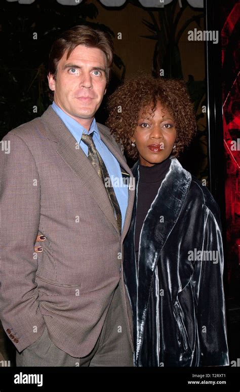 Los Angeles Ca October 11 2000 Actress Alfre Woodard And Husband At