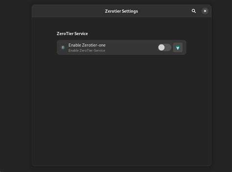 Feature Gtk Adwaita App Look And Feel Issue 20 Tralph3 ZeroTier