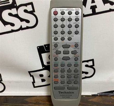 Пульт Technics 290 Санкт Петербург Аудио и видео техника Festima Ru мониторинг объявлений