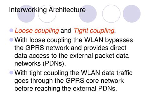 Ppt Wlan Gprs Integration For Next Generation Mobile Data Networks Powerpoint Presentation