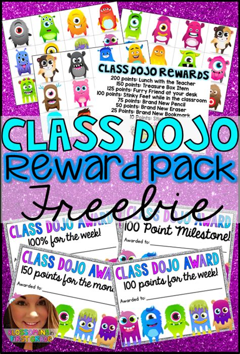 Class Dojo Freebie Class Dojo Dojo Class Dojo Rewards