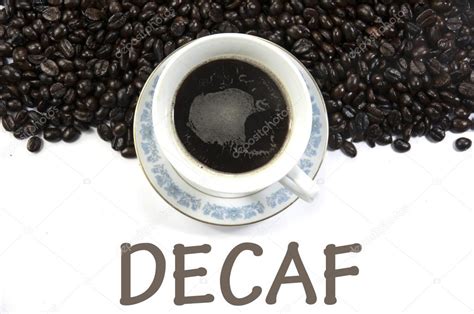 Decaf Coffee Sign Stock Photo Flytosky11 24414823