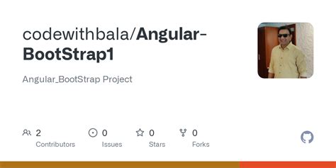 github codewithbala angular bootstrap1 angular bootstrap project