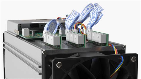 Bitcoin Mining ASIC D Model Ds Blend C D Fbx Max Ma Lxo Obj Free D
