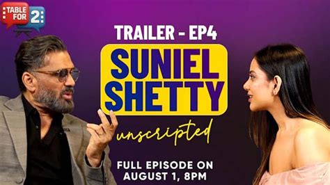 Suniel Shetty Exclusive Kl Rahul Is My Unfiltered On Table For Two Hunter 2 Secrets