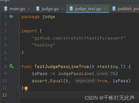 Go 测试 And 项目实战go项目实战 Csdn博客