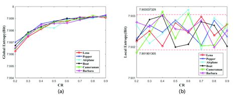 The Information Entropy Analysis A Is Global Entropy B Is Local Download Scientific
