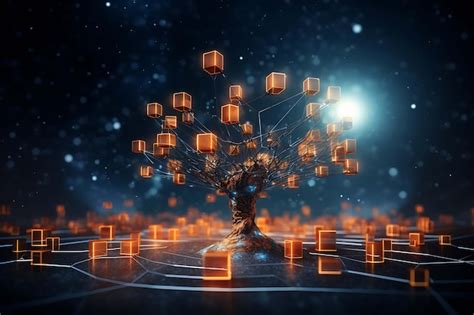 Premium Photo Global Network Connections Abstract Neural Networks Cyberspace Futuristic Grid