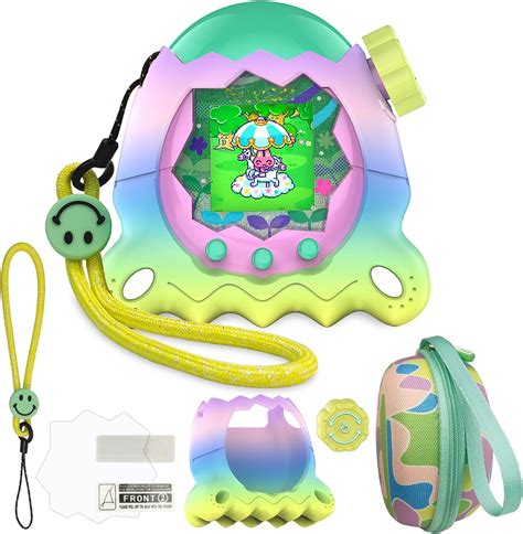 Jchpine Hard Case And Silicone Cover For Tamagotchi