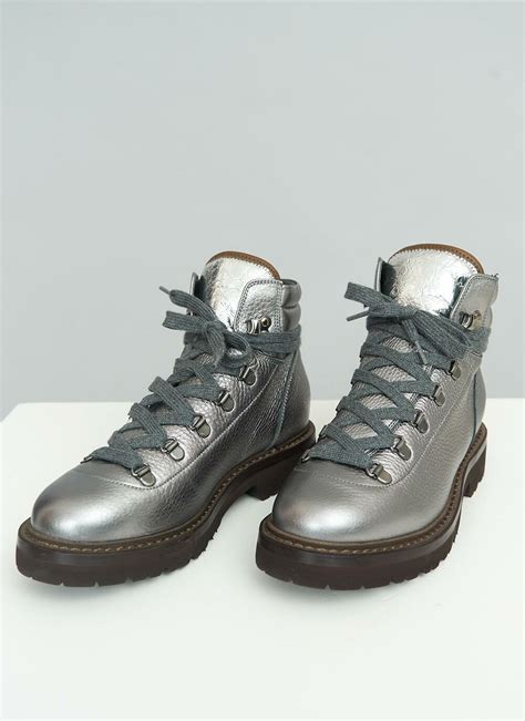 Купить ботинки Brunello Cucinelli MZMEG1614 C7630 из кожи, цвет ...