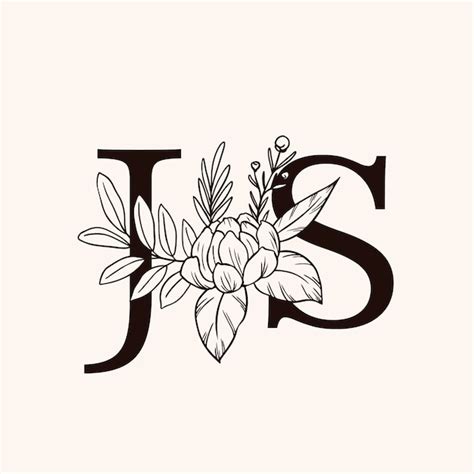 Logotipo Monograma Js Imagens Download Grátis No Freepik