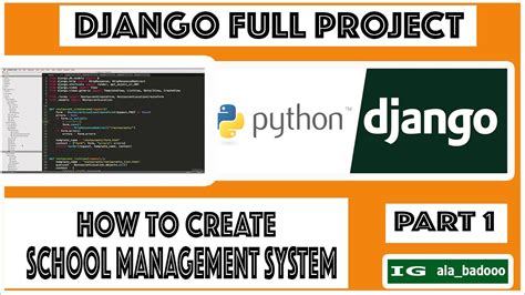 HOW TO CREATE PYTHON DJANGO SCHOOL MANAGEMENT SYSTEM PART INSTALLING PACKAGES YouTube
