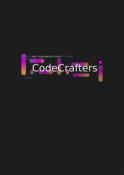 entry 8 by spectinnovations for open programming project codecrafters