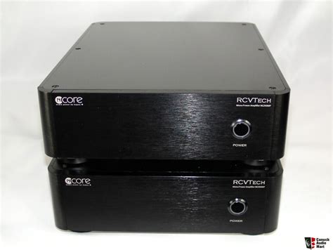 Pair Of Hypex Nc250mp 250w4Ω Mono Block Power Amplifiers By Rcvtech Made In Canada Photo