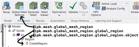 mesh — pyaedt
