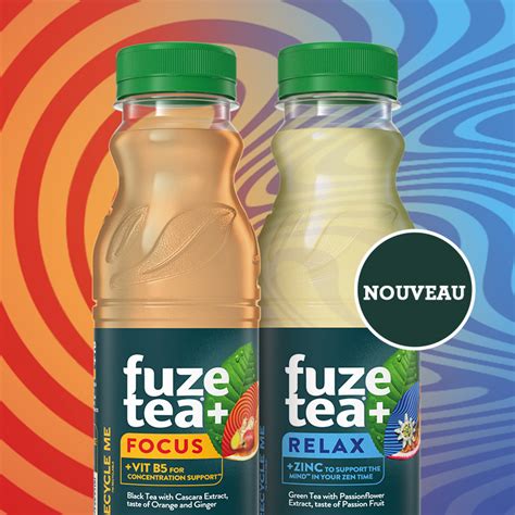 Fuze Tea Lance Fuze Tea Relax Et Focus