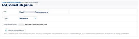 Setting Up The Freshservice Integration Device42