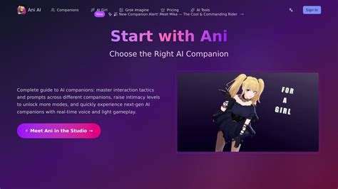 Ani Ai Companion Thejo Ai