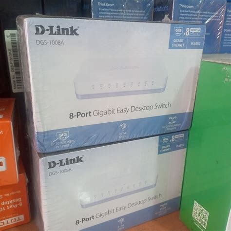 Jual D Link Dgs 1008a 8 Port Utp 10 100 1000mbps Switch Unmanaged [79152] Shopee Indonesia