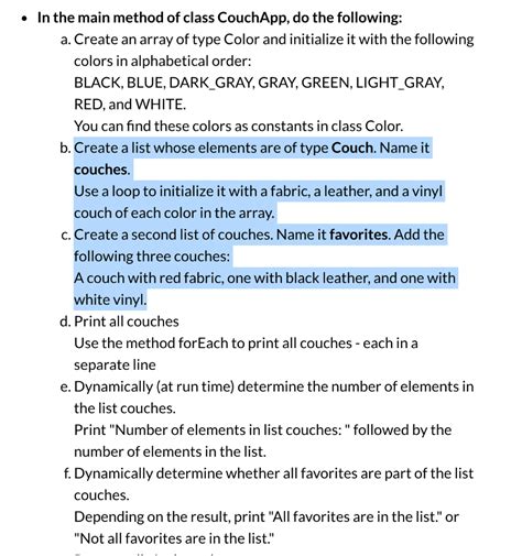 Solved Open The Java Project 1410labs And Add A New Package