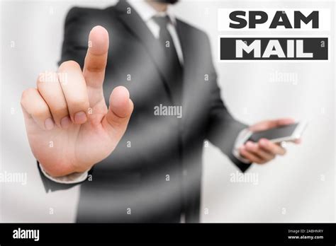 Word Writing Text Spam Mail Business Photo Showcasing Intrusive Advertising Inappropriate