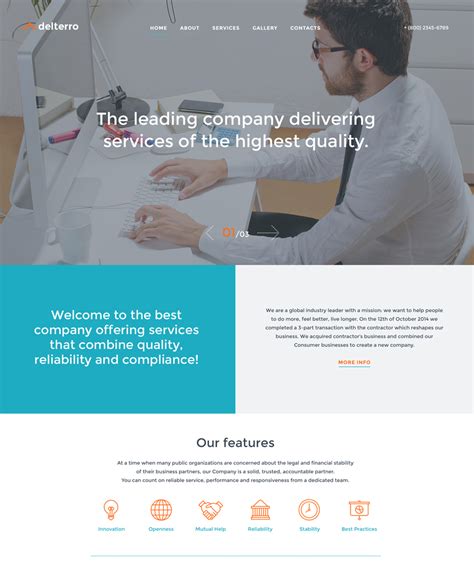 25 responsive html5 templates for personal and business websites web