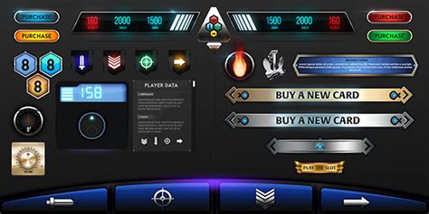 UI Elements Skeuomorphic On Behance