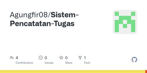 Github Agungfir08 Sistem Pencatatan Tugas
