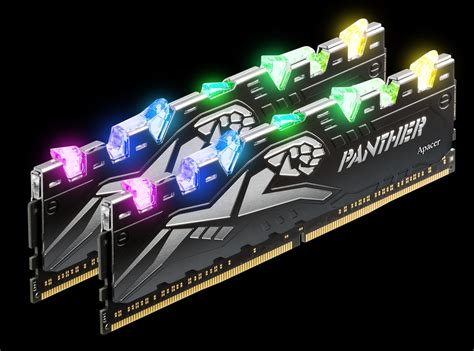 Apacer S PANTHER RAGE DDR RGB Will Glow Away The Competition TechPowerUp