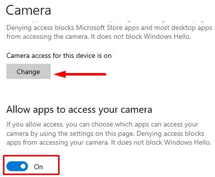 Camera Not Working On Windows Try These Fixes