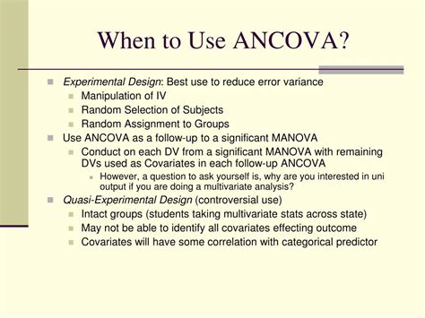 ppt ancova powerpoint presentation free download id 1274491