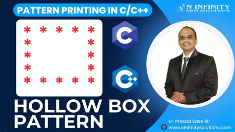 Pattern Printing In Cc Session 03 Hollow Box Pattern Printing Prasad Sir