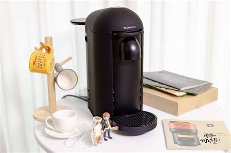 네스프레소 버츄오 플러스 사용법 거품 풍성 홈카페 캡슐커피머신 네이버 블로그
