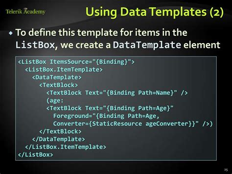 Ppt Binding Lists In Wpf Powerpoint Presentation Free Download Id 2393356