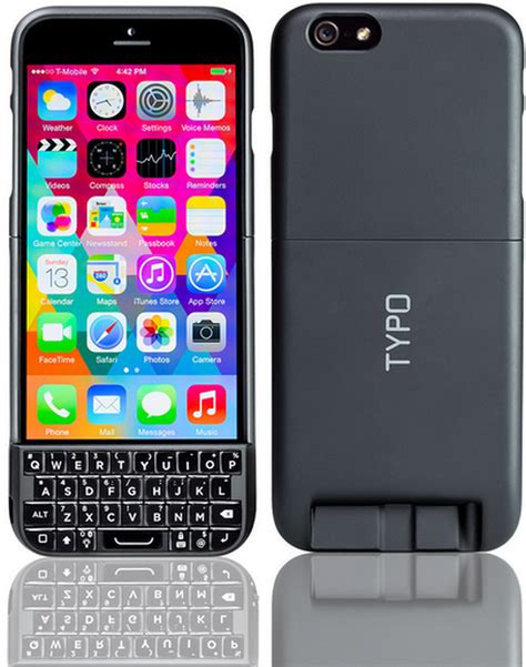 Typo Launches New Iphone 6 Keyboard Avoiding Previous Blackberry