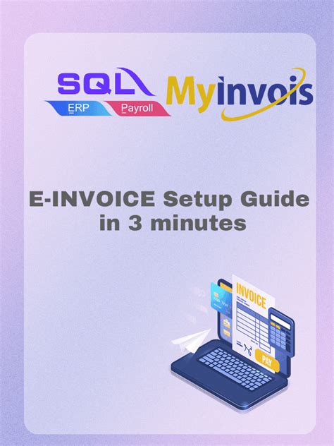 E Invoice Reference Guide E Stream MSC