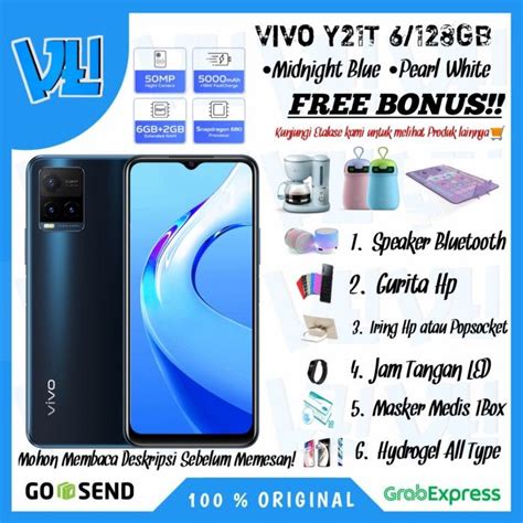 HP Vivo Y T Y T Ram GB GB Extended Rom GB Garansi Resmi Lazada Indonesia