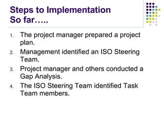 Implementing Iso PPT