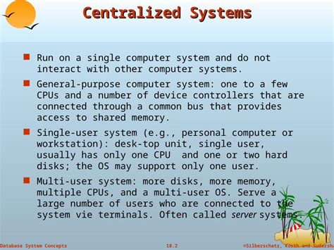 ppt ©silberschatz korth and sudarshan18 1database system concepts chapter 18 database system