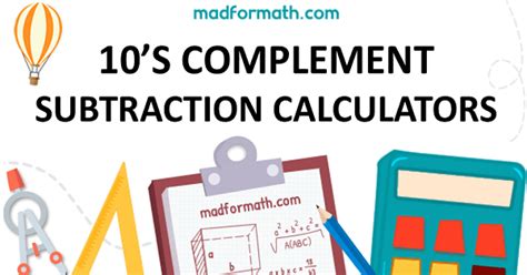 10 s complement subtraction calculator