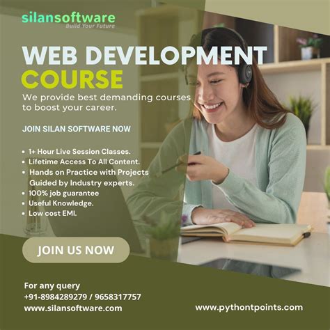 Silansoftware On Linkedin Join Our Web Development Course Learn From Zero To Hero And Deploy A
