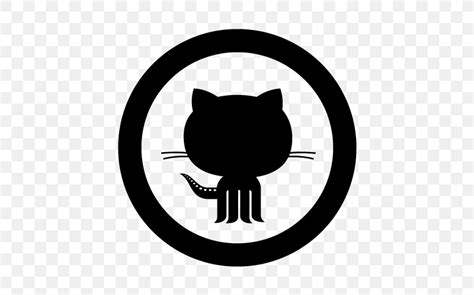 Github Repository Png 512x512px Github Black Black And White Black Cat Carnivoran