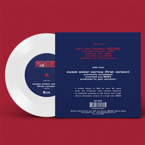 40th Anniversary Single The Primitives
