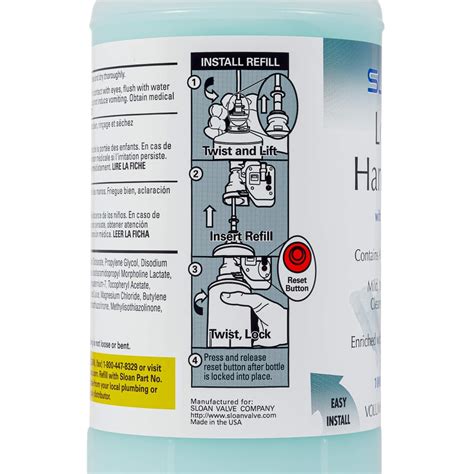 Sloan 800 Ml Liquid Lotion Hand Soap Refill Unscented 346017