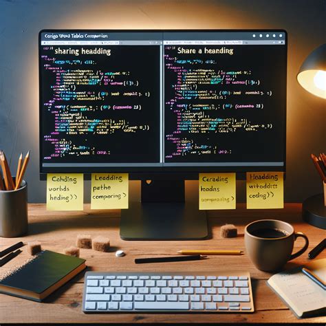 How To Check Whether Two Word Tables In C Have The Same