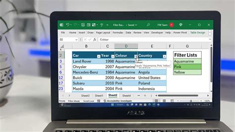 How To Filter Based On A List In Excel