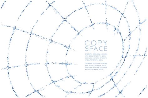 추상적인 기하학적 다각형 사각형 상자와 삼각형 패턴 와이어 프레임 튜브 모양 흰색 배경 인터넷 기술 개념 디자인 블루 컬러 일러스트 벡터 Eps 10 0명에 대한 스톡 벡터