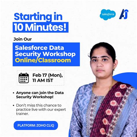 Ajsd Academy The Salesforce Training Hub On Linkedin 📢 Starts In Just 10 Mins ‼️ Anyone Can