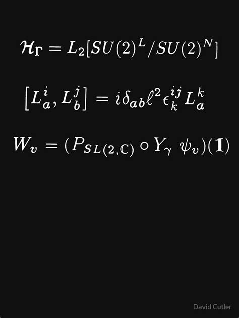 Quantum Loop Gravity 2 White T Shirt By Monart Aff Aff Gravity Loop Quantum